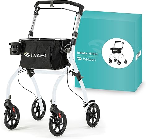 Amazon.com: Helavo Lightweight Foldable Narrow Walker for Small Spaces ...