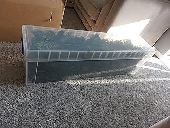 Really Useful Plastic Storage Box 77 Litre Clear : Amazon.co.uk: Home ...