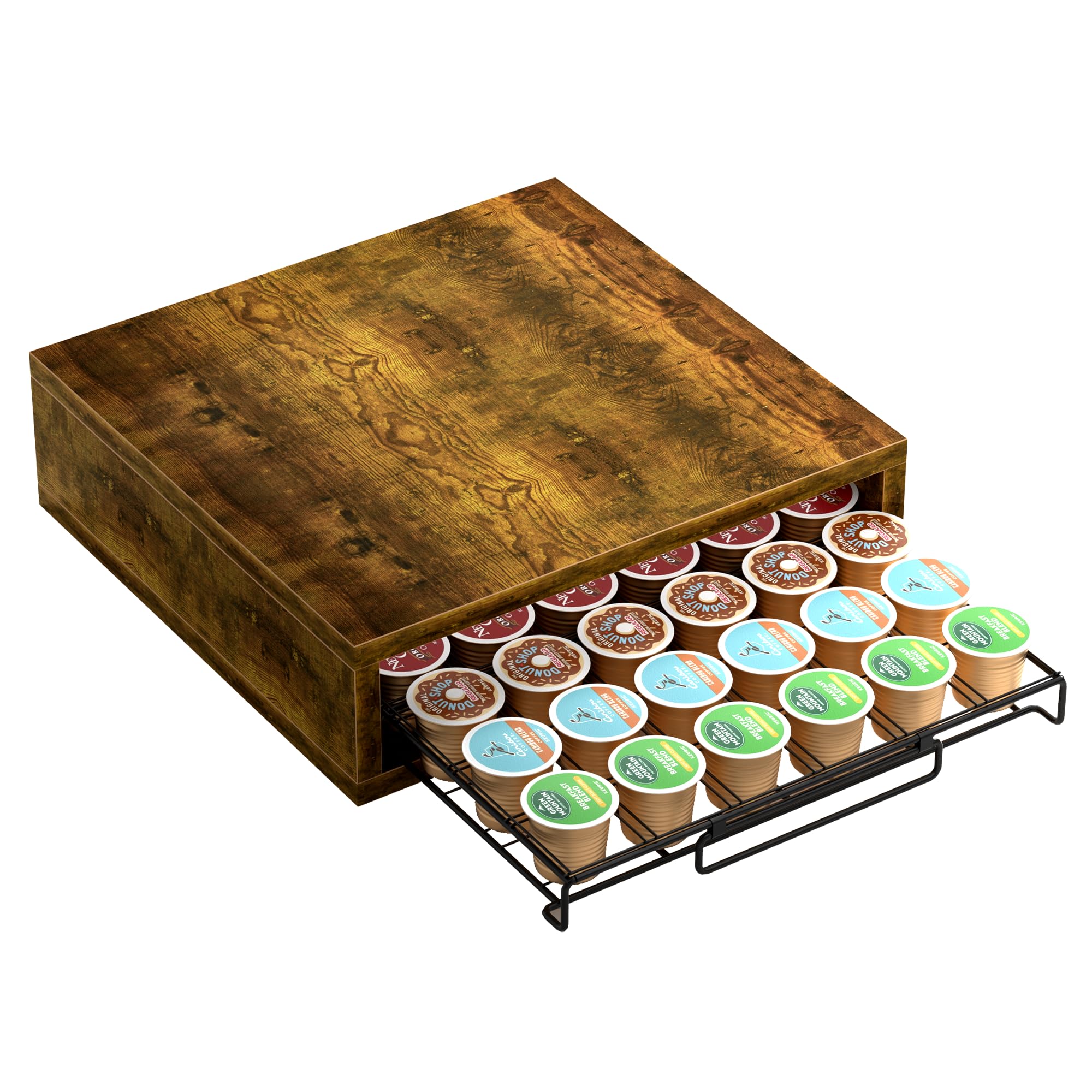 Amazon.com: Aquzee Coffee Pod Drawer, K Cup Holder, Coffee Pod Storage ...