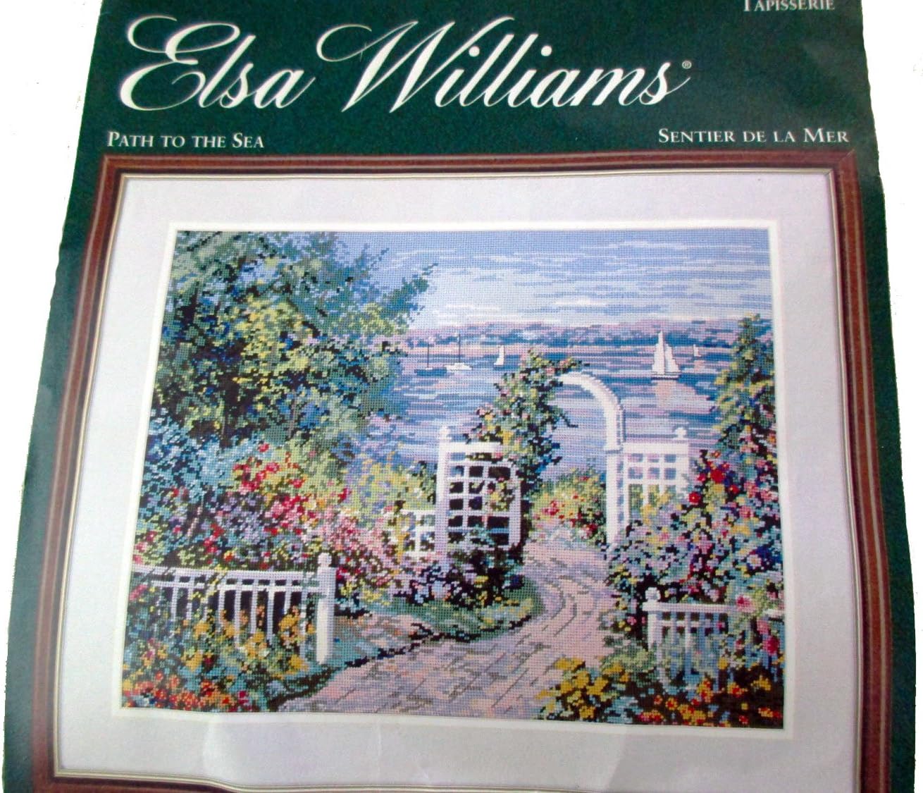 Amazon.com: JCA Elsa Williams Needlepoint Kit - Path To The Sea