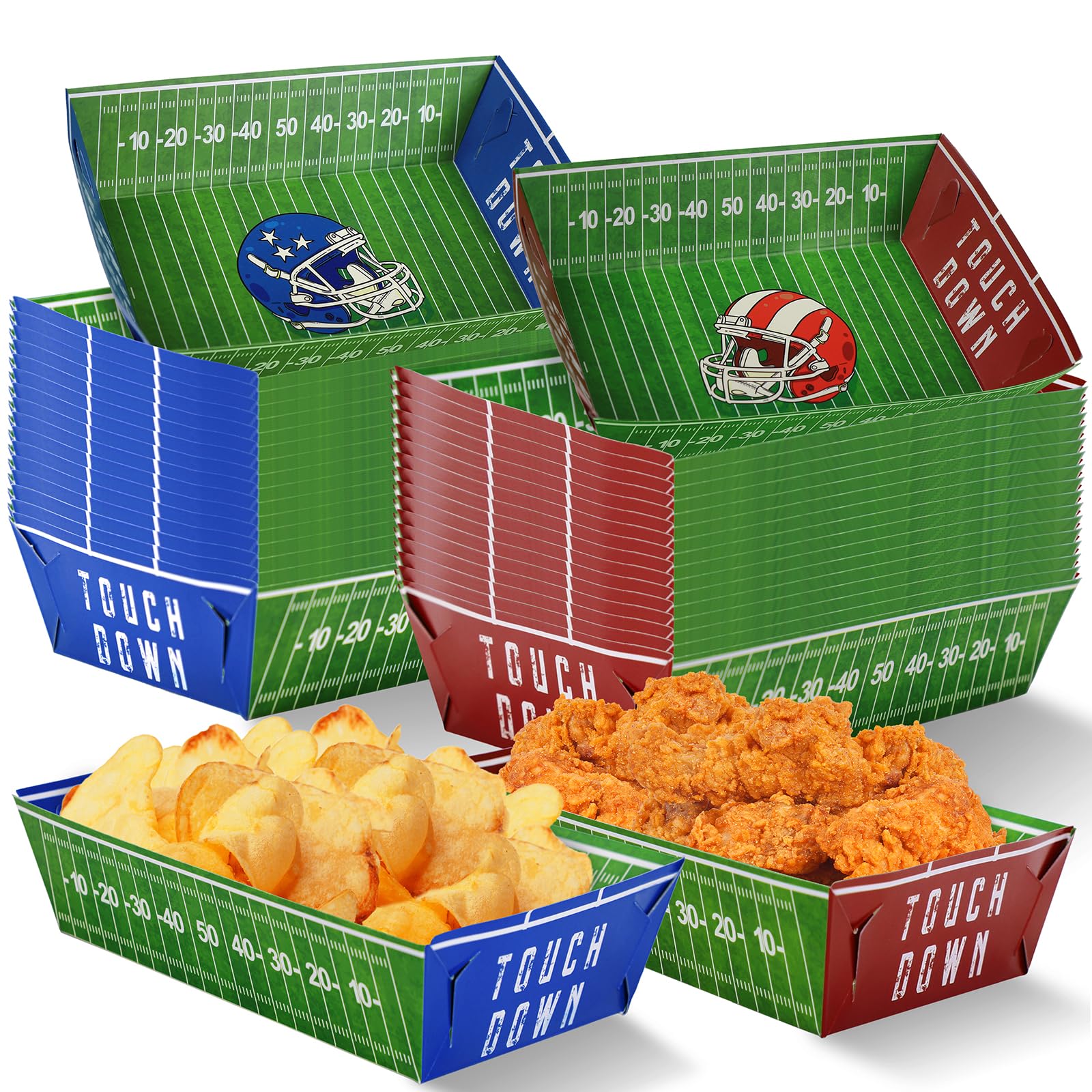 Super Bowl Food Stadium Trays Super Bowl Party Trays TikTok Shop