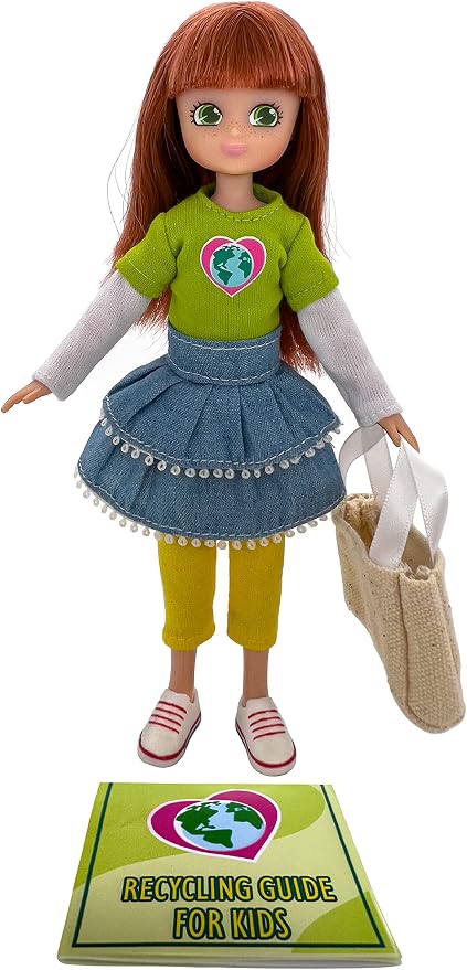 Amazon.com: Lottie Planet Rescuer Doll with Environmental Education ...
