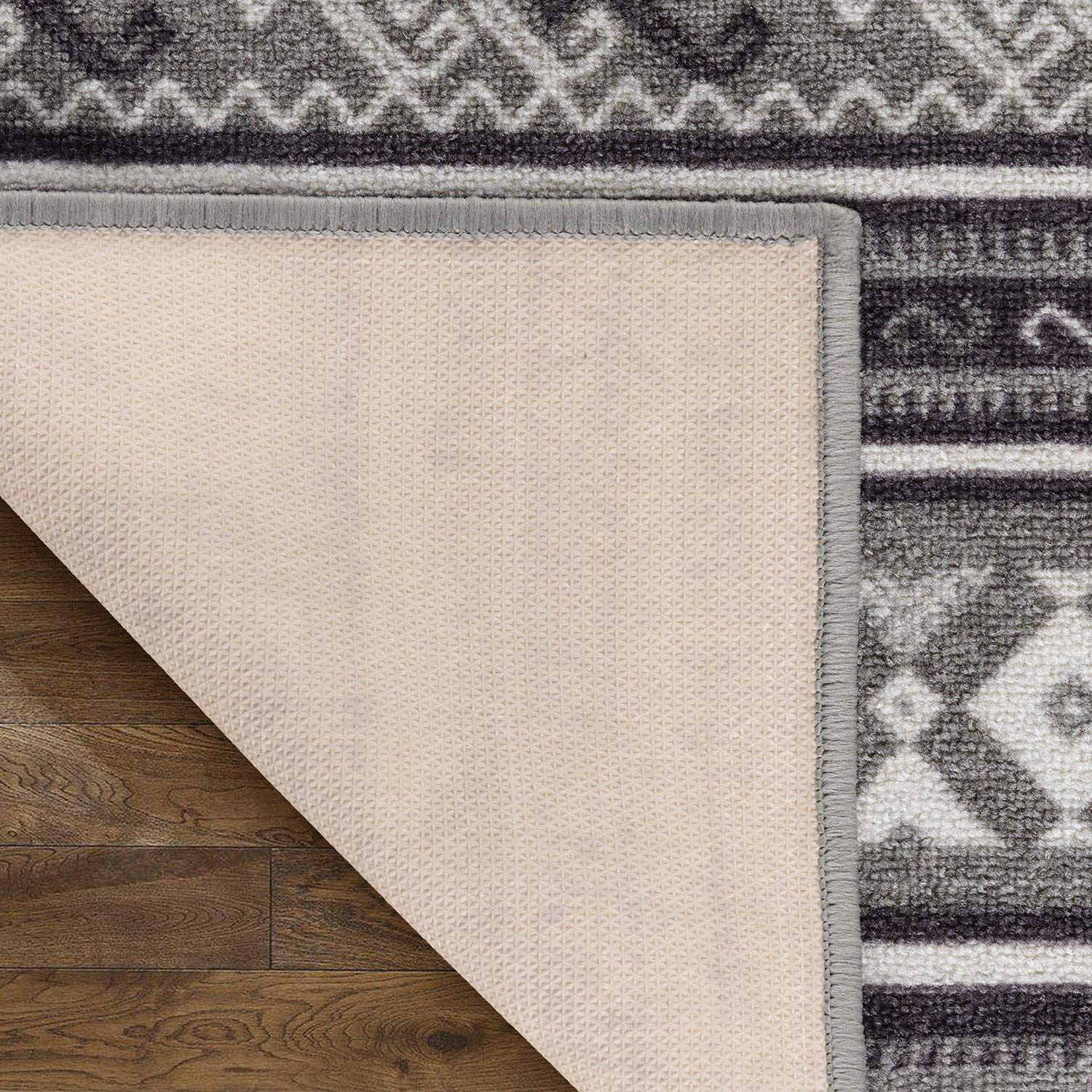 Antep Rugs Alfombras Non-Skid (Non-Slip) 2x7 Rubber Backing Moroccan ...