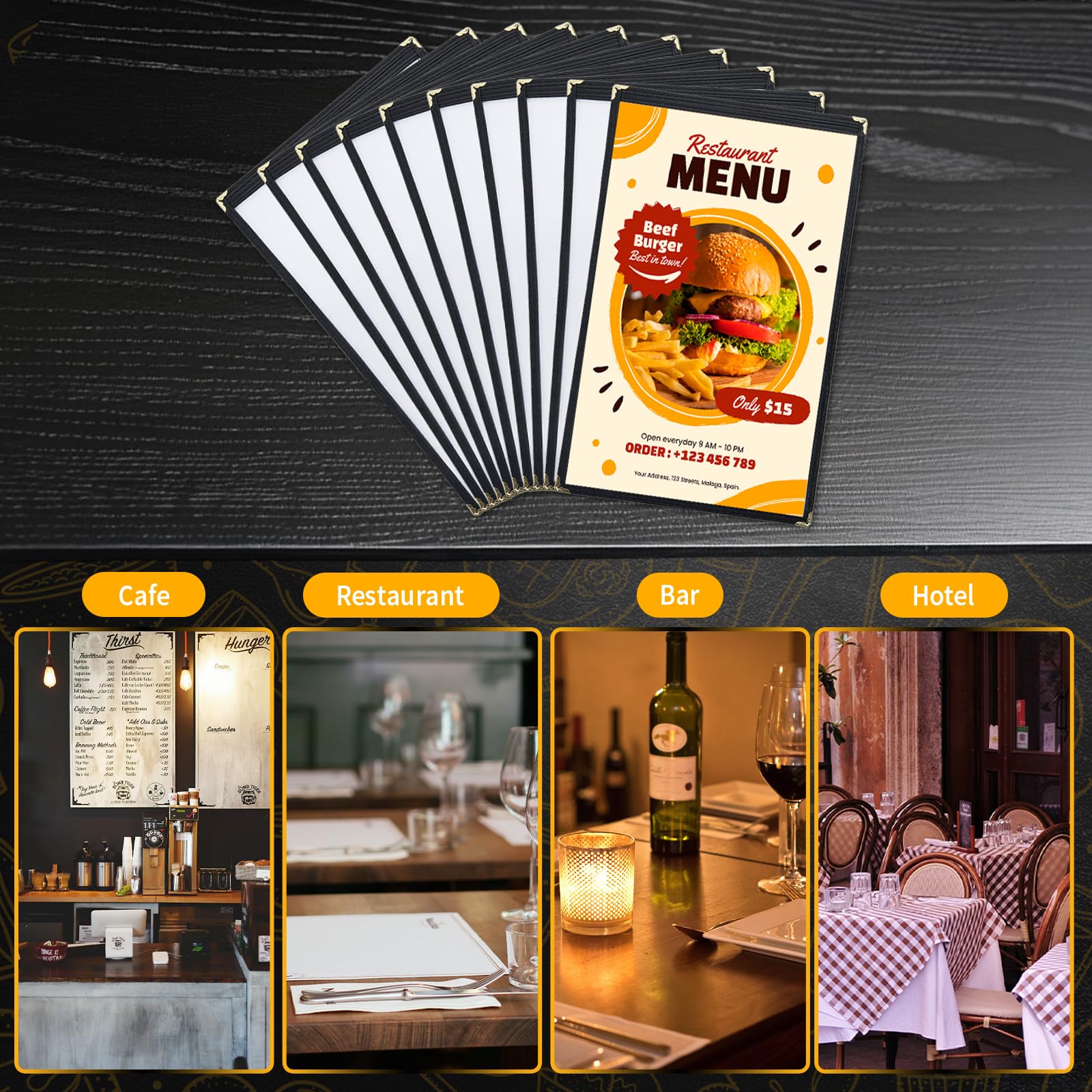 Menu Covers 8 5 X 14