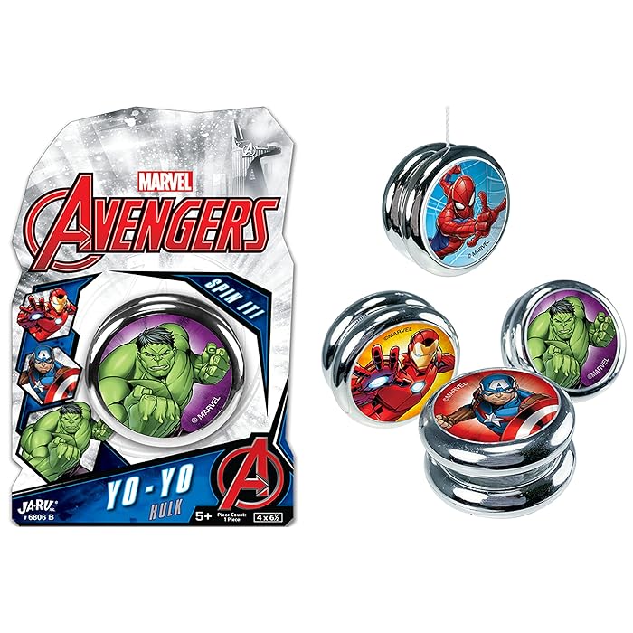 Buy JA-RU Marvel Avengers Toys YoYo Toy (1 Unit Assorted Style ...