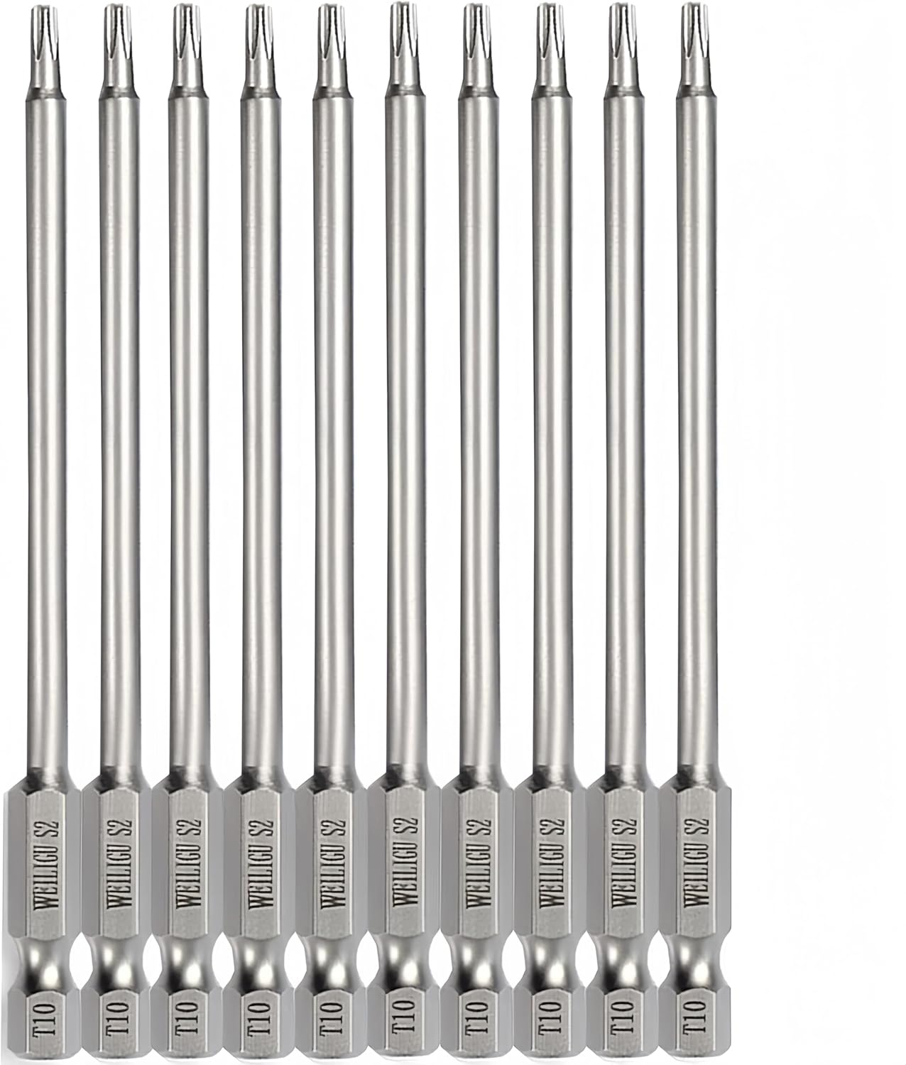 Amazon.com: NACX T10 Torx Screwdriver Bit Sets, S2 Steel Magnetic ...