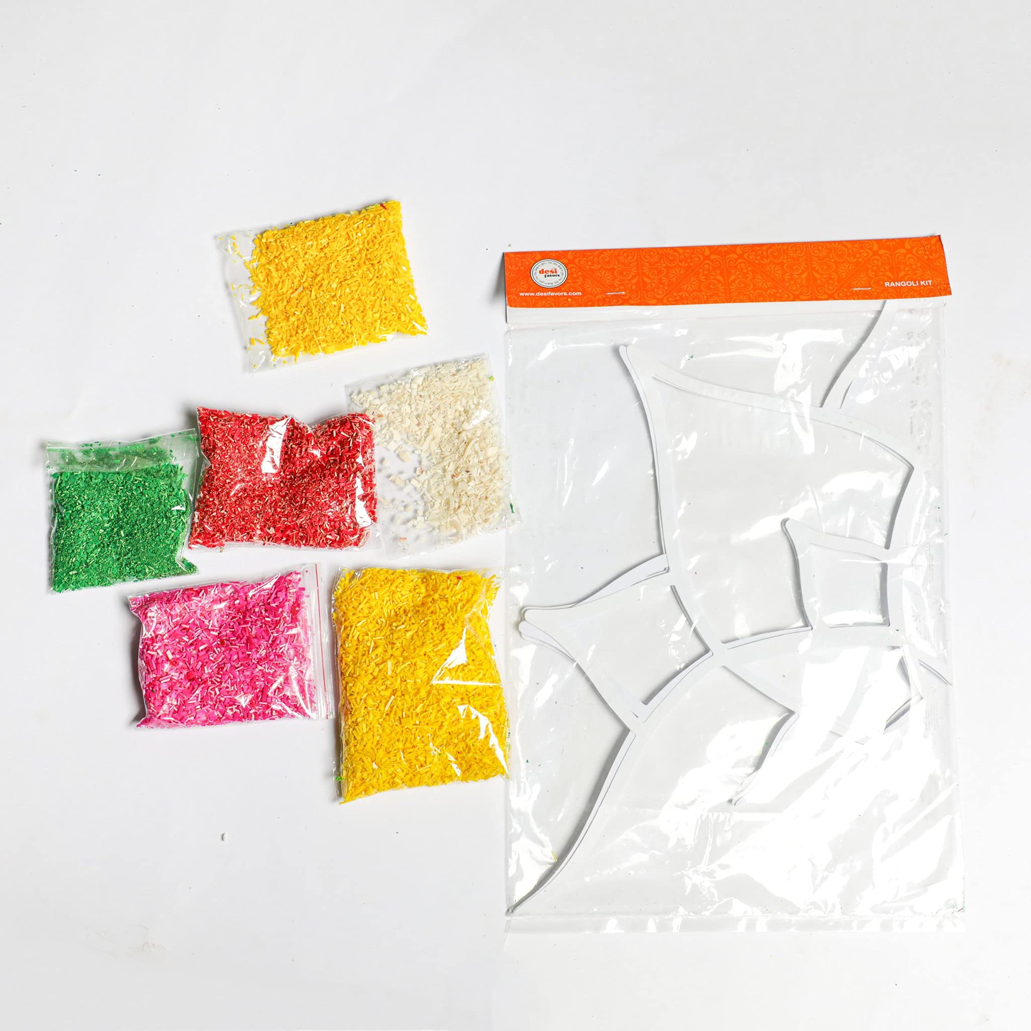 Buy Desi Favors DIY Rangoli Kit/Rangoli for Diwali/Easy DIY Rangoli ...