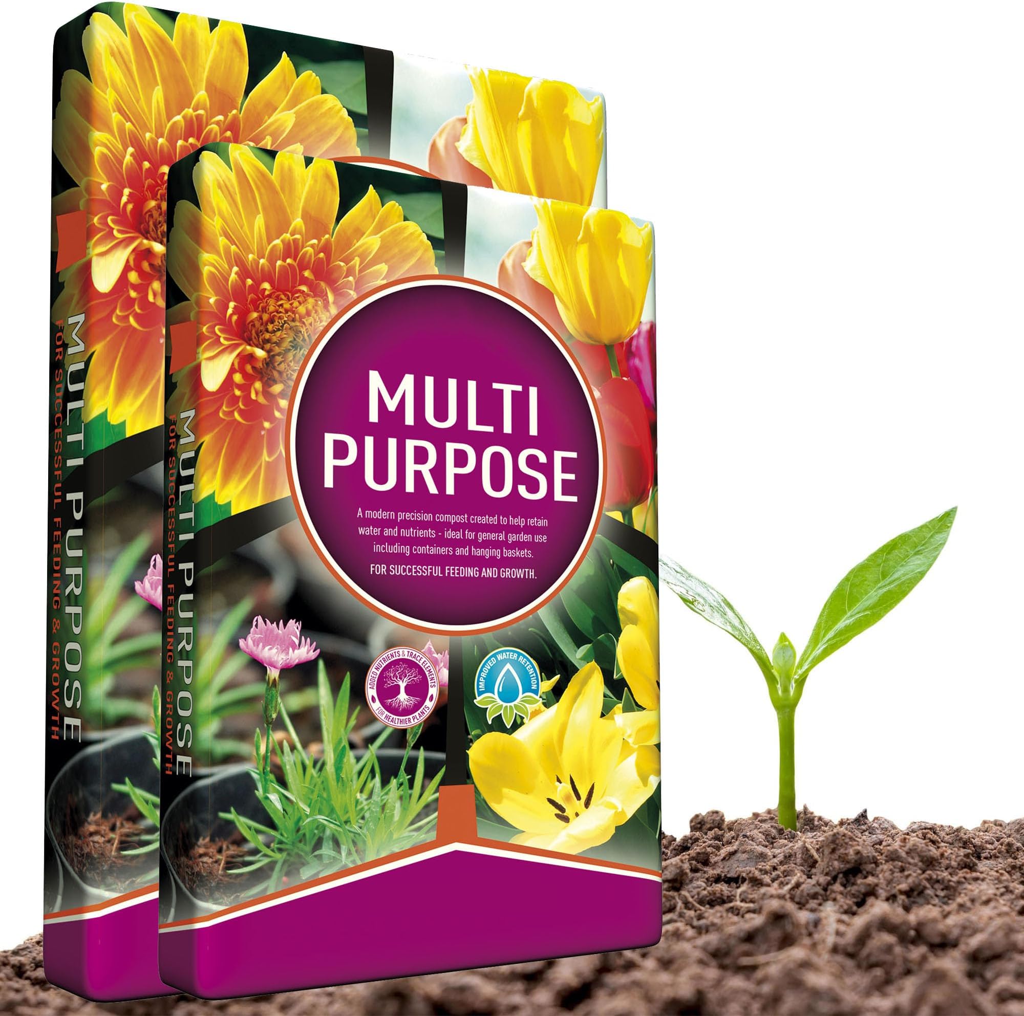 Gro-sure All Purpose Compost with 4 Month Feed, 50 L : Amazon.co.uk: Garden