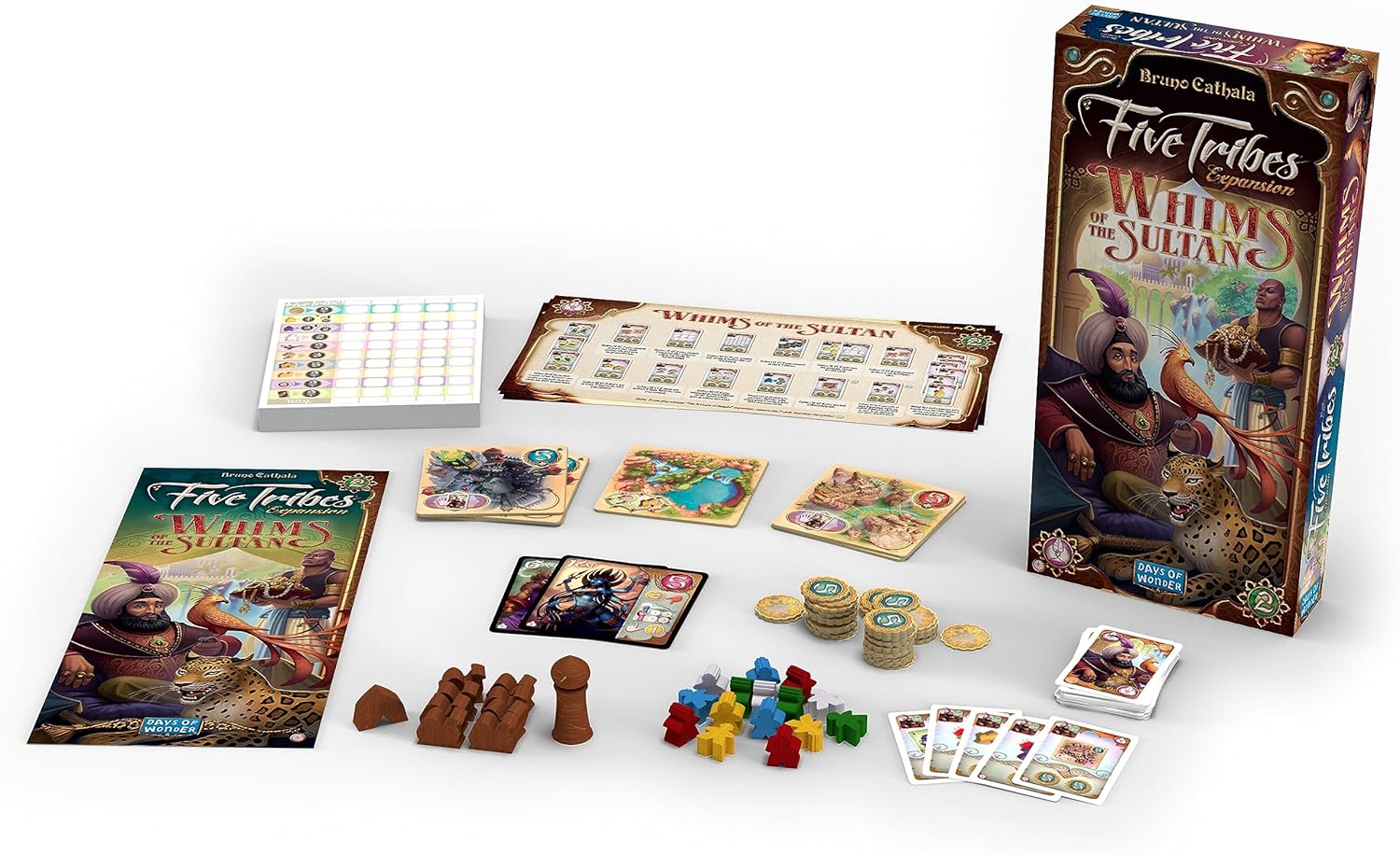 Five Tribes Whims of the Sultan Board Game EXPANSION - Control New ...