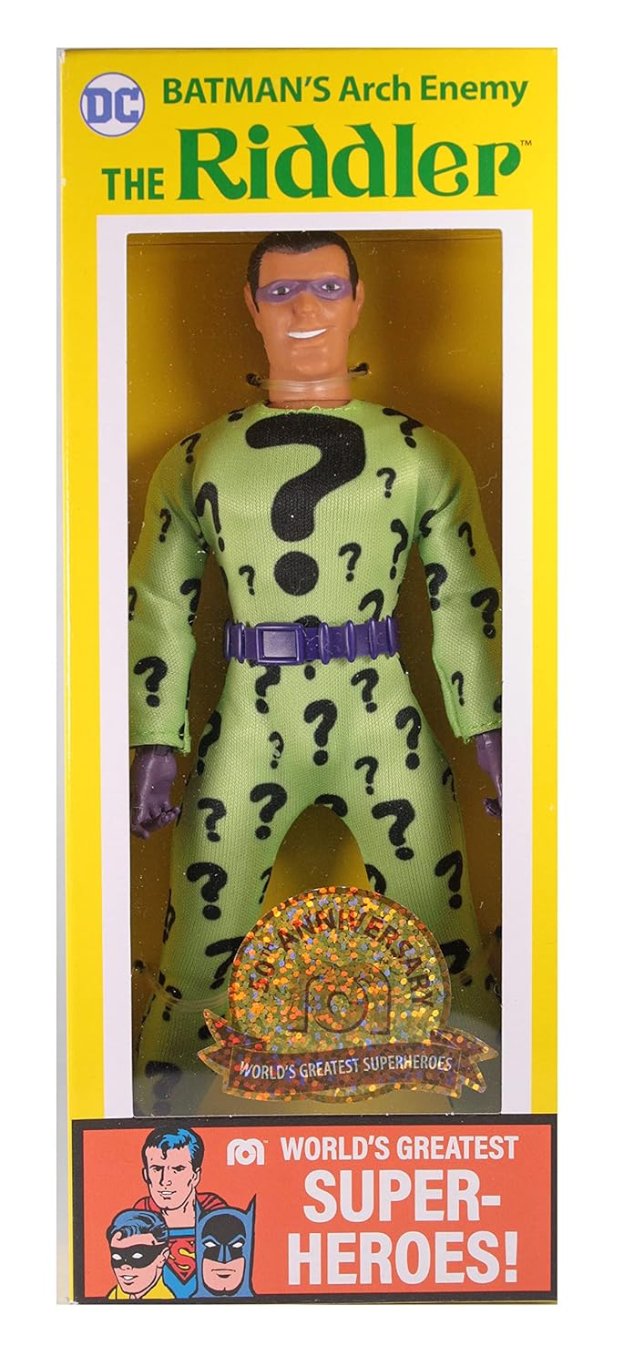 Buy Mego DC Riddler 50th Anniversary 8-Inch Action Figure Online at Low ...