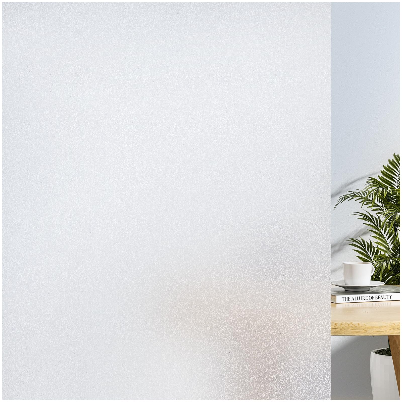 Snapklik.com : Coavas Frosted Window Privacy Film: Crystal Glass Film