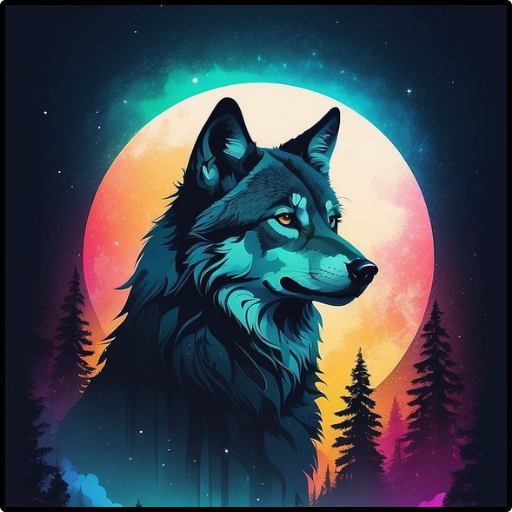 The Wolf Background For Amazon