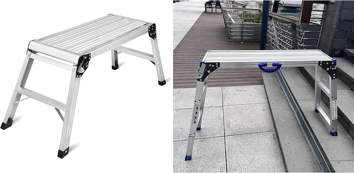 Work Platform 330LBS and Work Platform Adjustable Height 25 to 35 ...