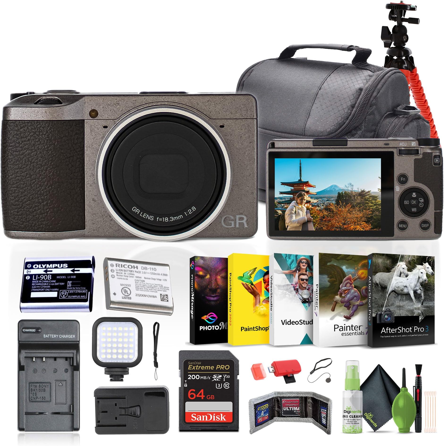 Amazon.com : Ricoh GR III Diary Edition Compact Portable Digital Camera ...