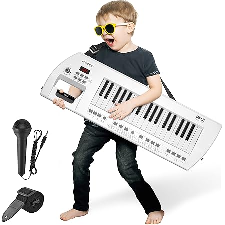 Amazon.com: Yamaha Sonogenic Keytar with Power Supply, Strap, and MIDI ...