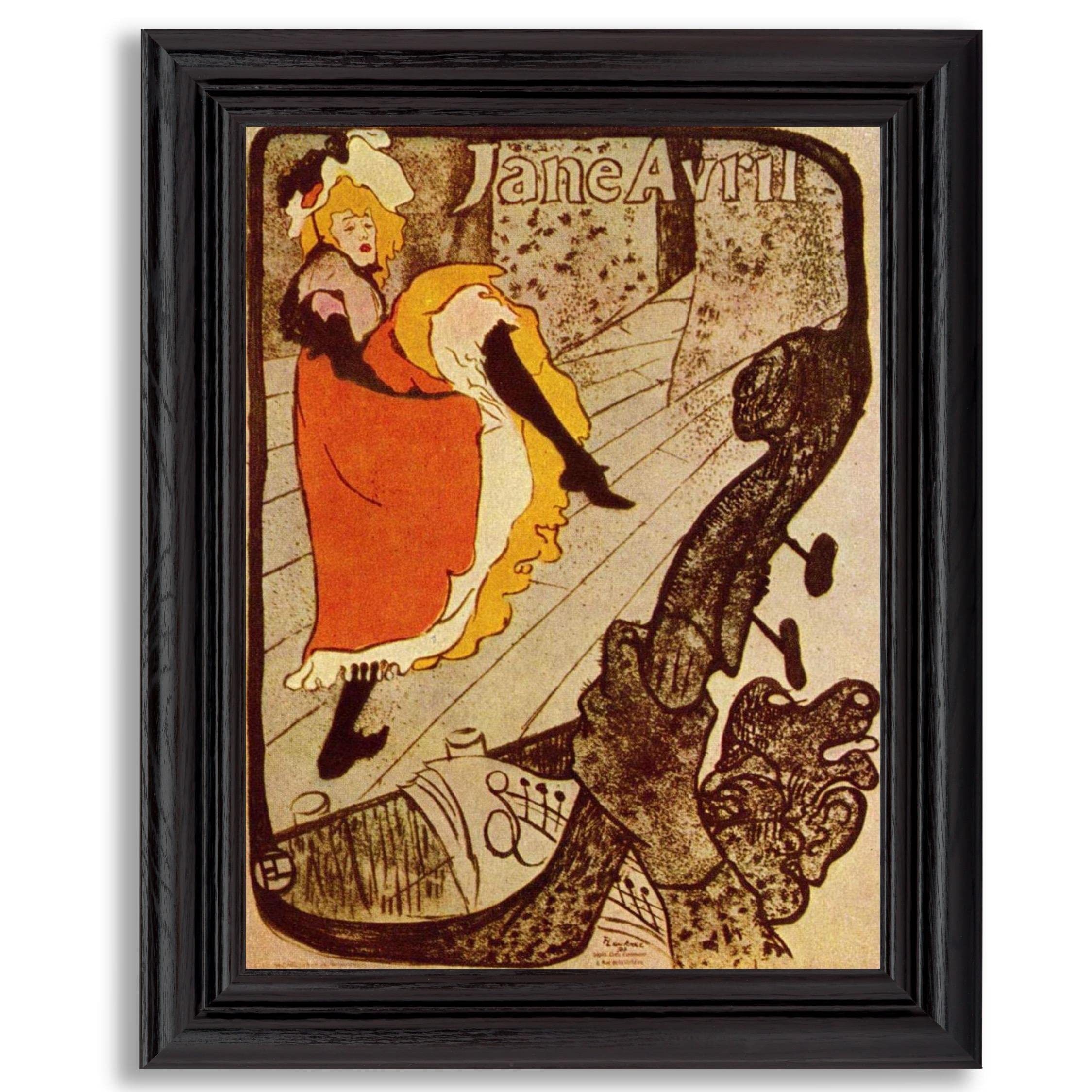 Toulouse Lautrec Posters Jane Avril