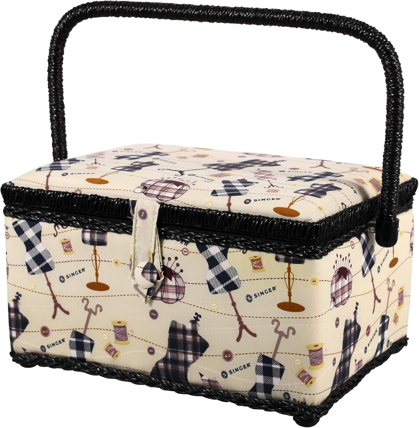 Amazon.com: SINGER Sewing Basket with Sewing Kit, Needles, Thread ...