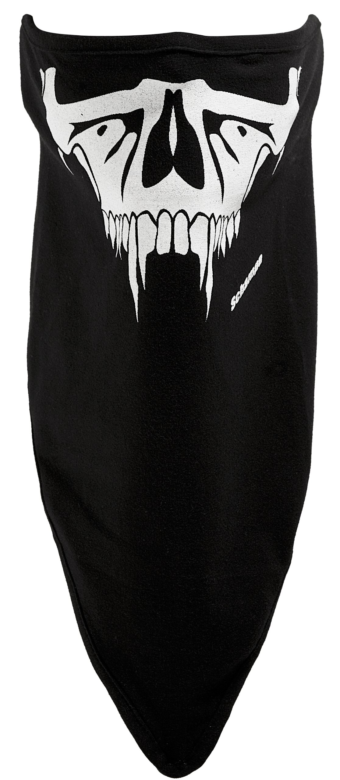 Amazon.com: Schampa Sabertooth Skull Stretch Facemask (Black, One Size ...