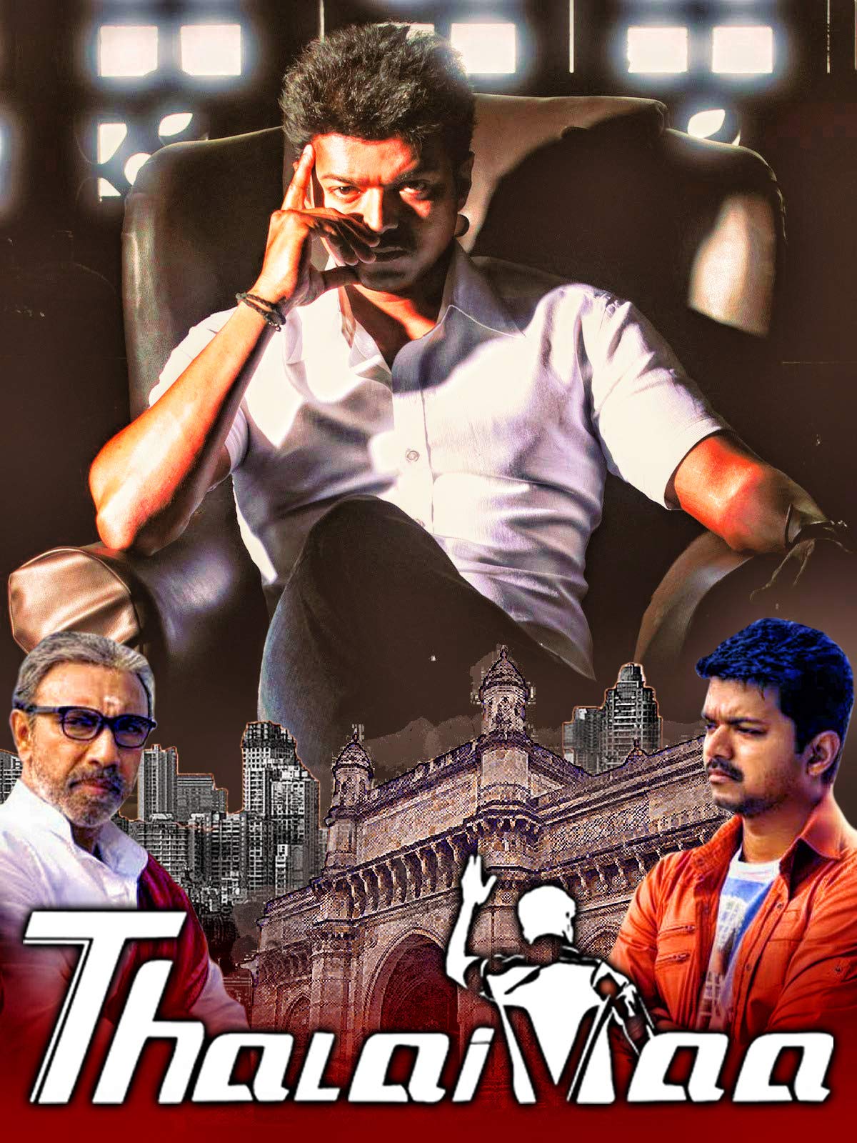 Vijay In Thalaiva Poster