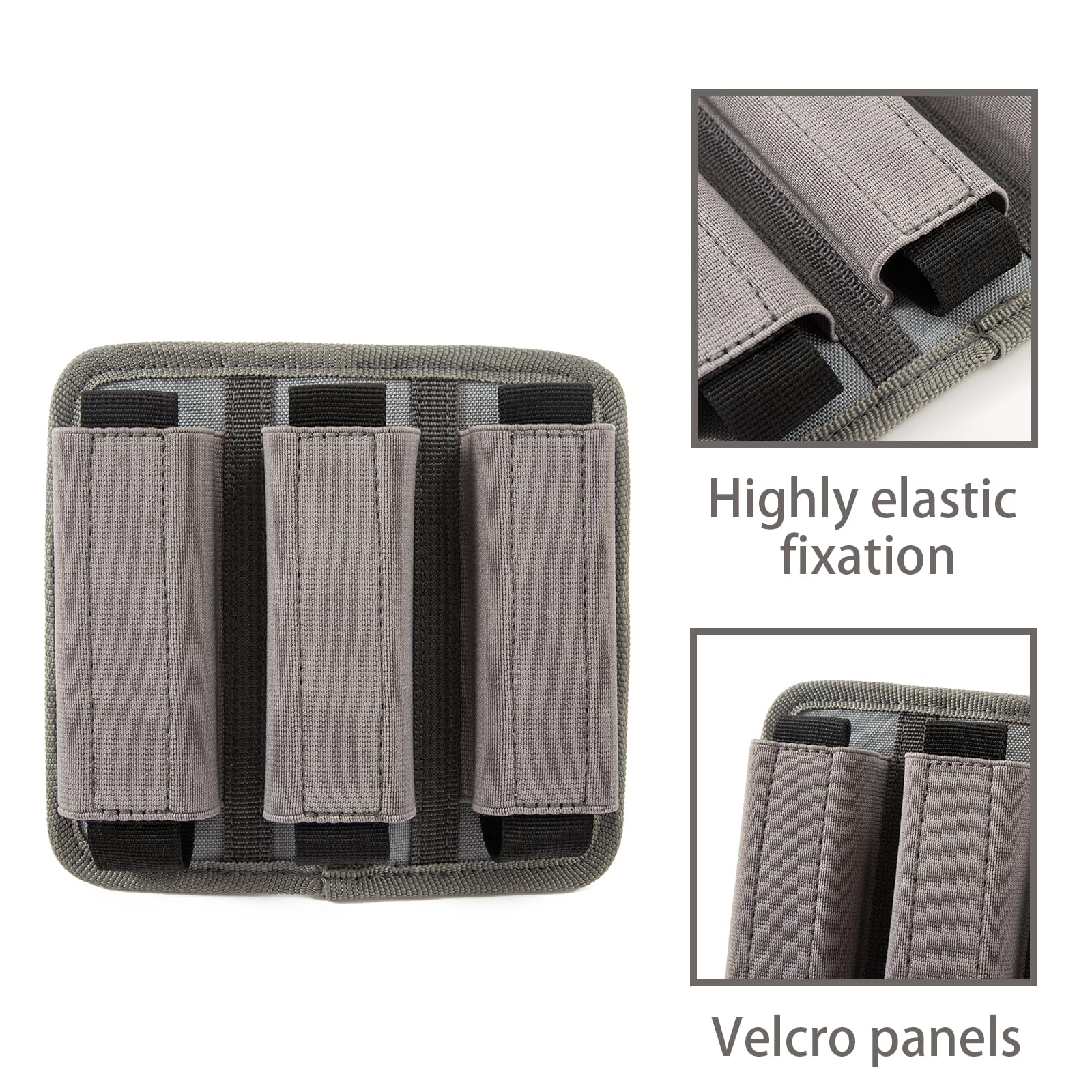 Snapklik.com : ANEETAFAN Tactical Pistol Elastic Mag Pouch - Open-Top ...
