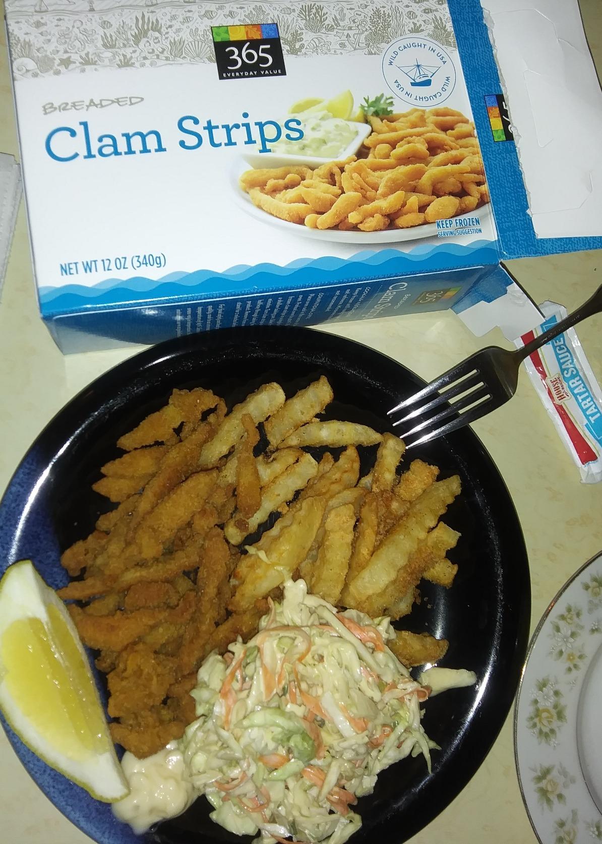 Amazon.com: 365 by Whole Foods Market, Clam Strips Breaded Wild Frozen ...