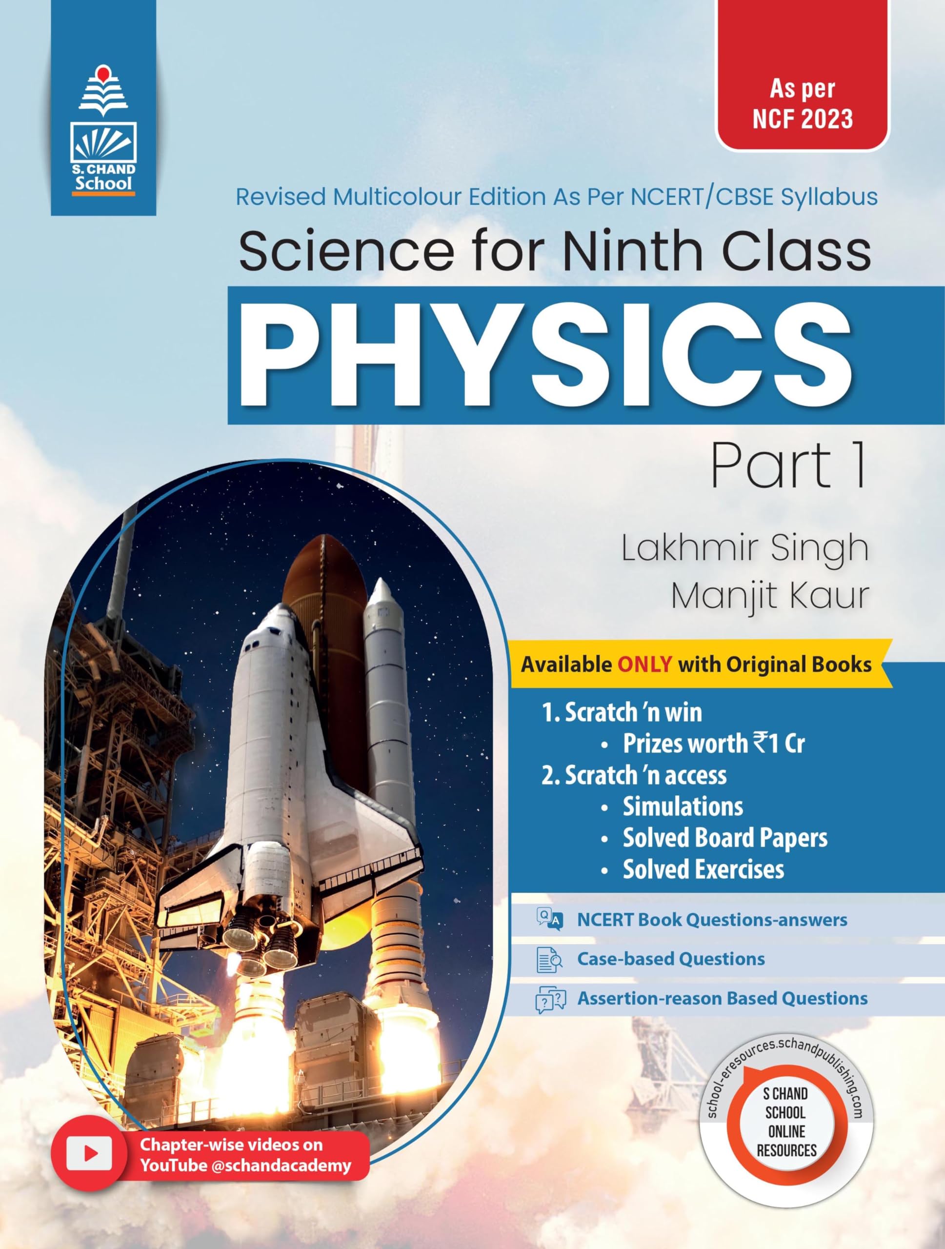 Lakhmir Singh Science Class 9 Physics - by Lakhmir Singh, Manjit Kaur (2024-25 Examination ...