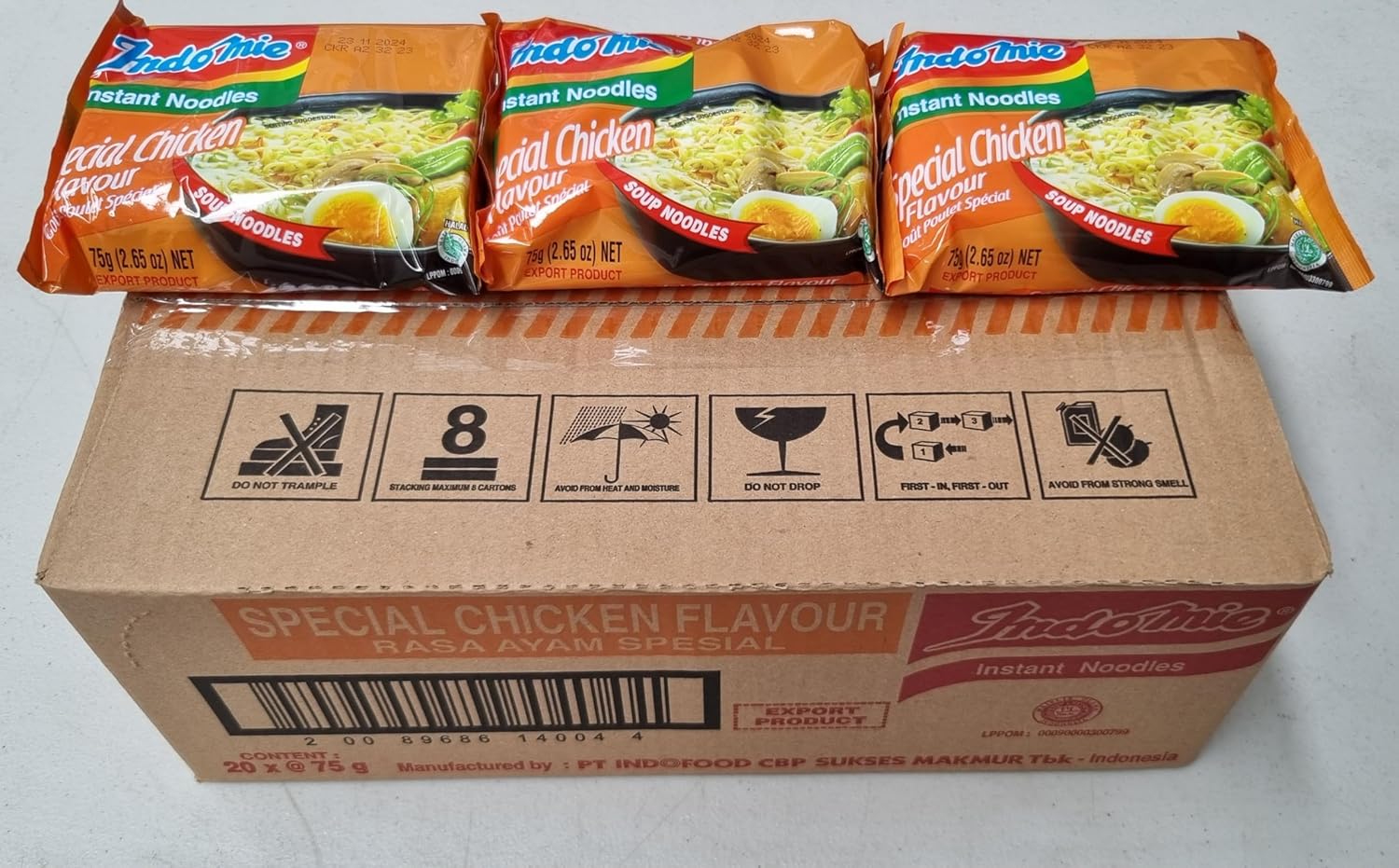 Indomie Special Chicken Flavour Instant Noodles 75 g x 20packs : Amazon.com.au: Pantry Food & Drinks