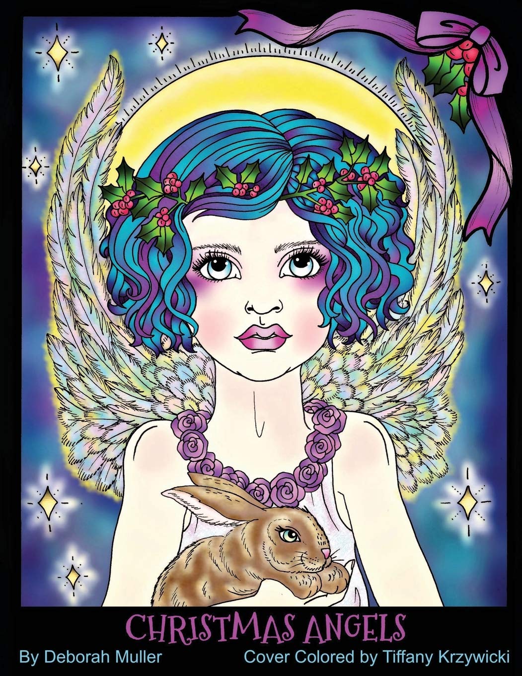 Amazon.com: Christmas Angels: Beautiful Christmas Angels to color. A ...