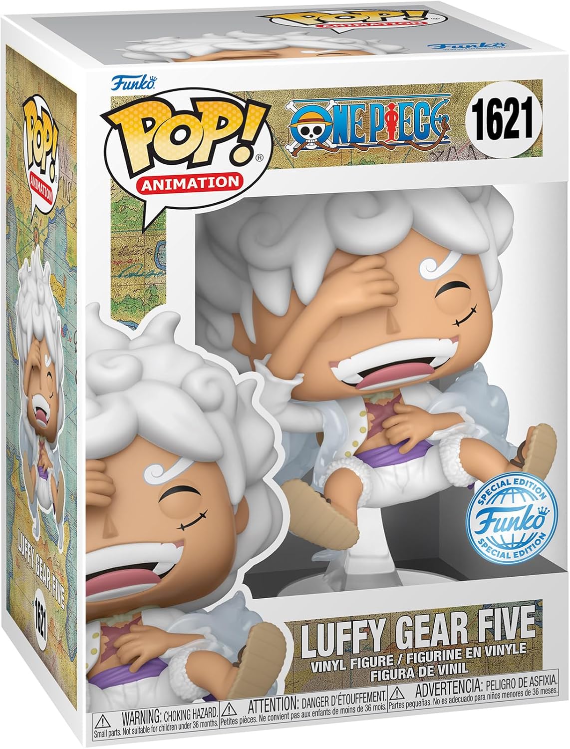 Funko Pop Animation: One Piece - Gear 5 Luffy - Collectible Vinyl ...