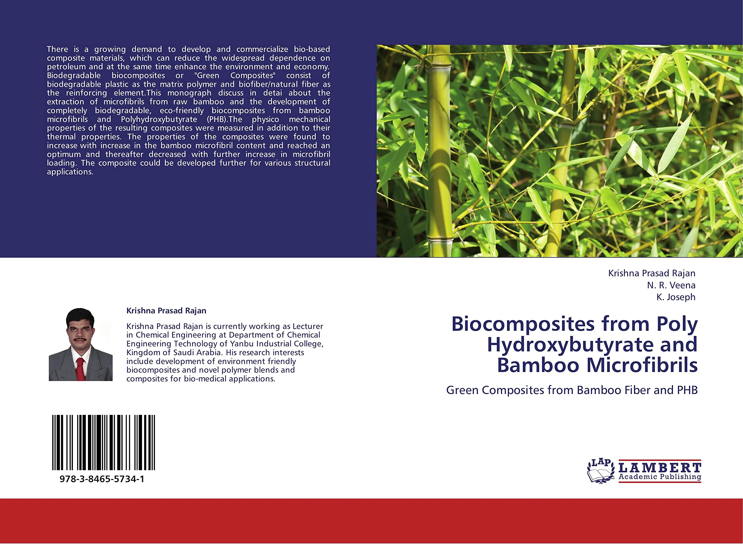 Biocomposites from Poly Hydroxybutyrate and Bamboo Microfibrils: Green ...