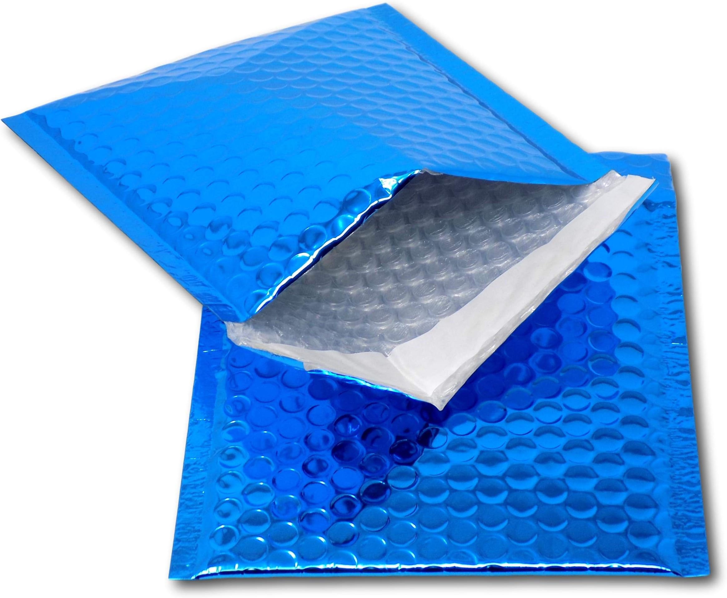 Coloured Bubble Envelopes Metallic Silver - C5 / A5 250 x 180mm. 25 ...