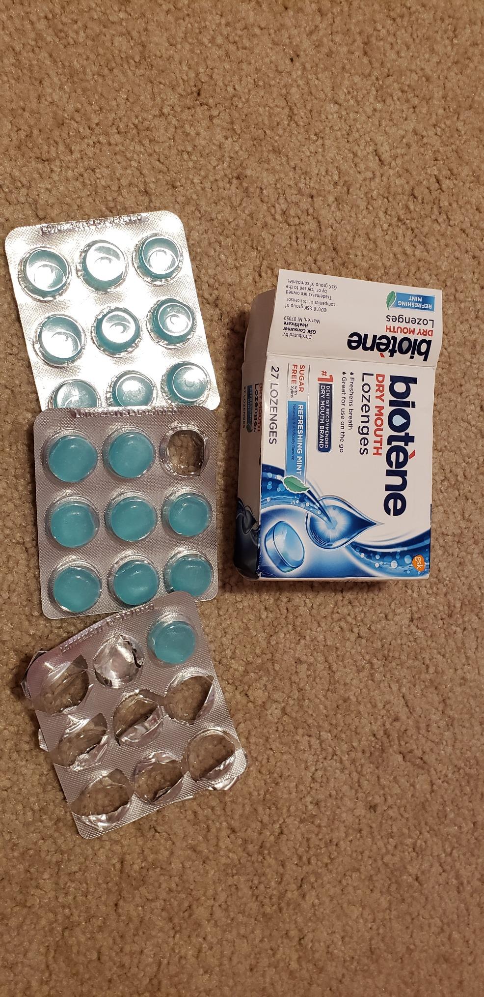 Amazon.com: Biotene Lozenges, Dry Mouth Lozenges for Fresh Breath ...