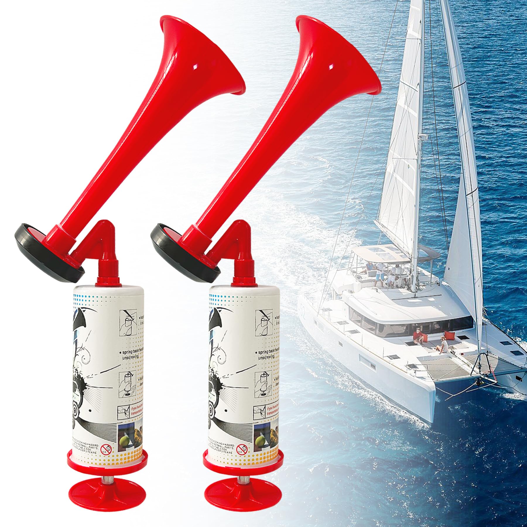 Snapklik.com : Handheld Air Horn For Sports Events, Dodomes Hand Pump ...