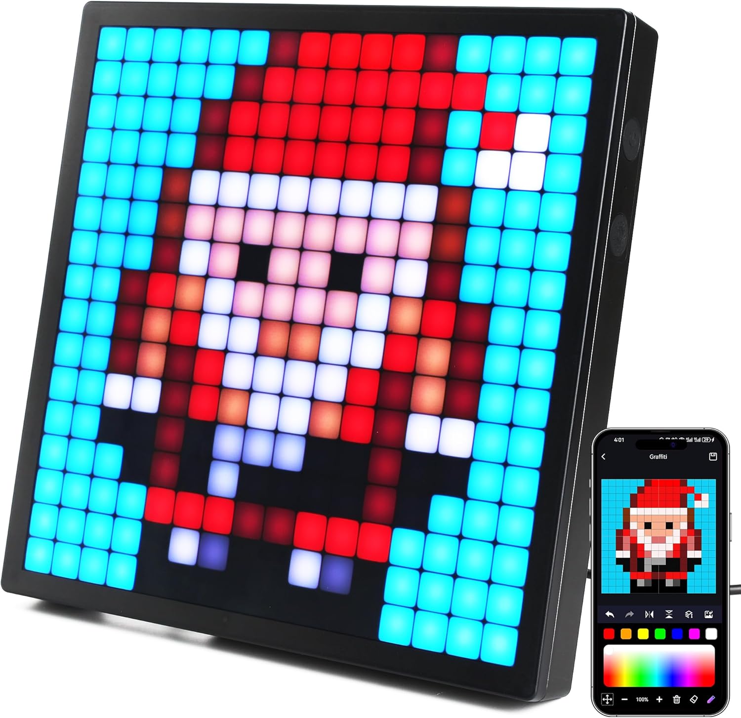 Amazon.com: Brizled Smart Pixel Display, Programmable 16 X 16 LED Pixel ...