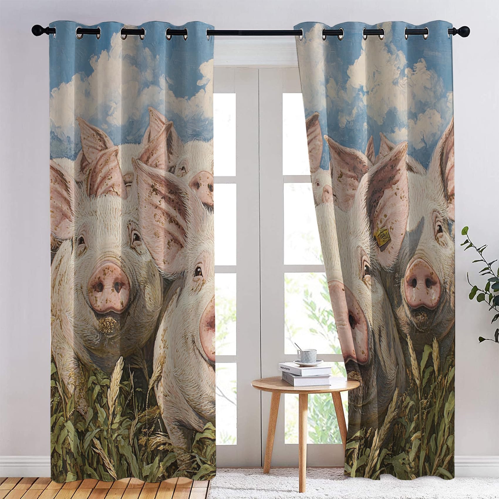 Pig Curtains