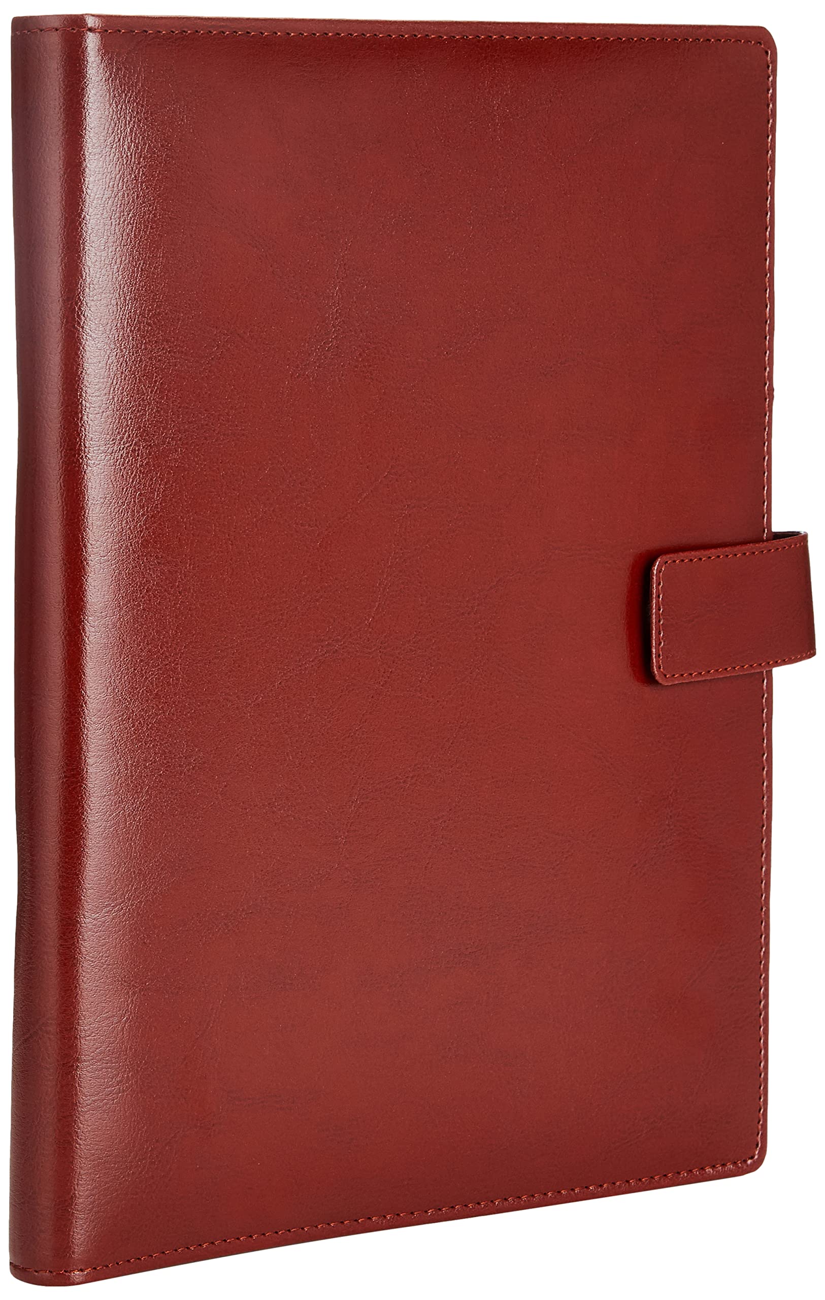 Amazon Brand - Solimo Designer Faux Leather Portfolio Binder with Ring ...
