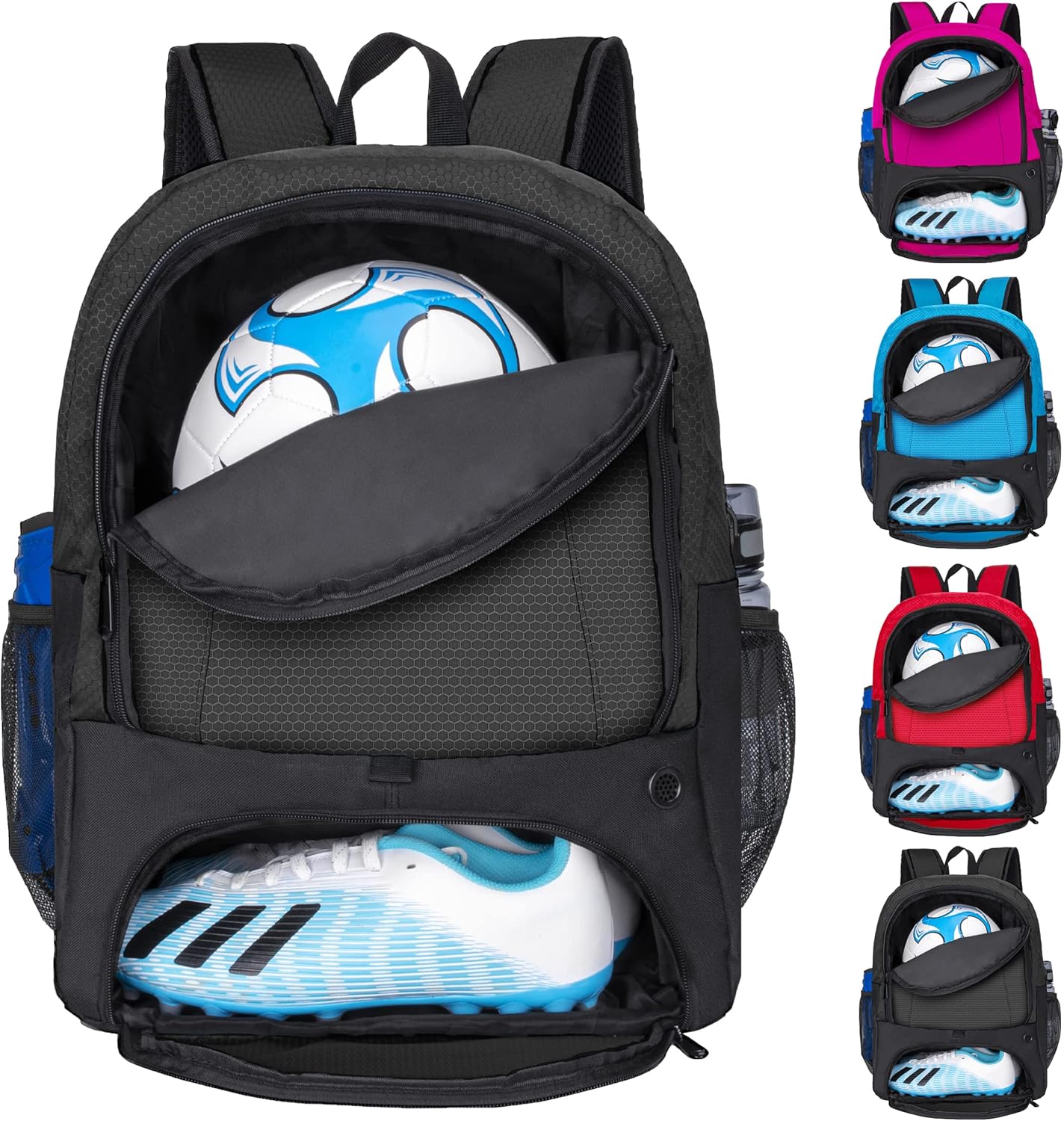 Amazon.com : Soccer Ball Bag-Backpack for Basketball,Volleyball with ...