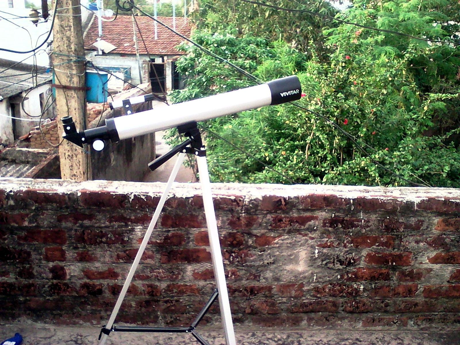 Buy Vivitar TEL50600 60X/120X Telescope Refractor with Tripod (Black ...