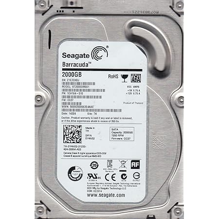 Amazon.in: Buy Seagate Barracuda 2TB Desktop SATA Internal Hard Drive Online at Low Prices in ...
