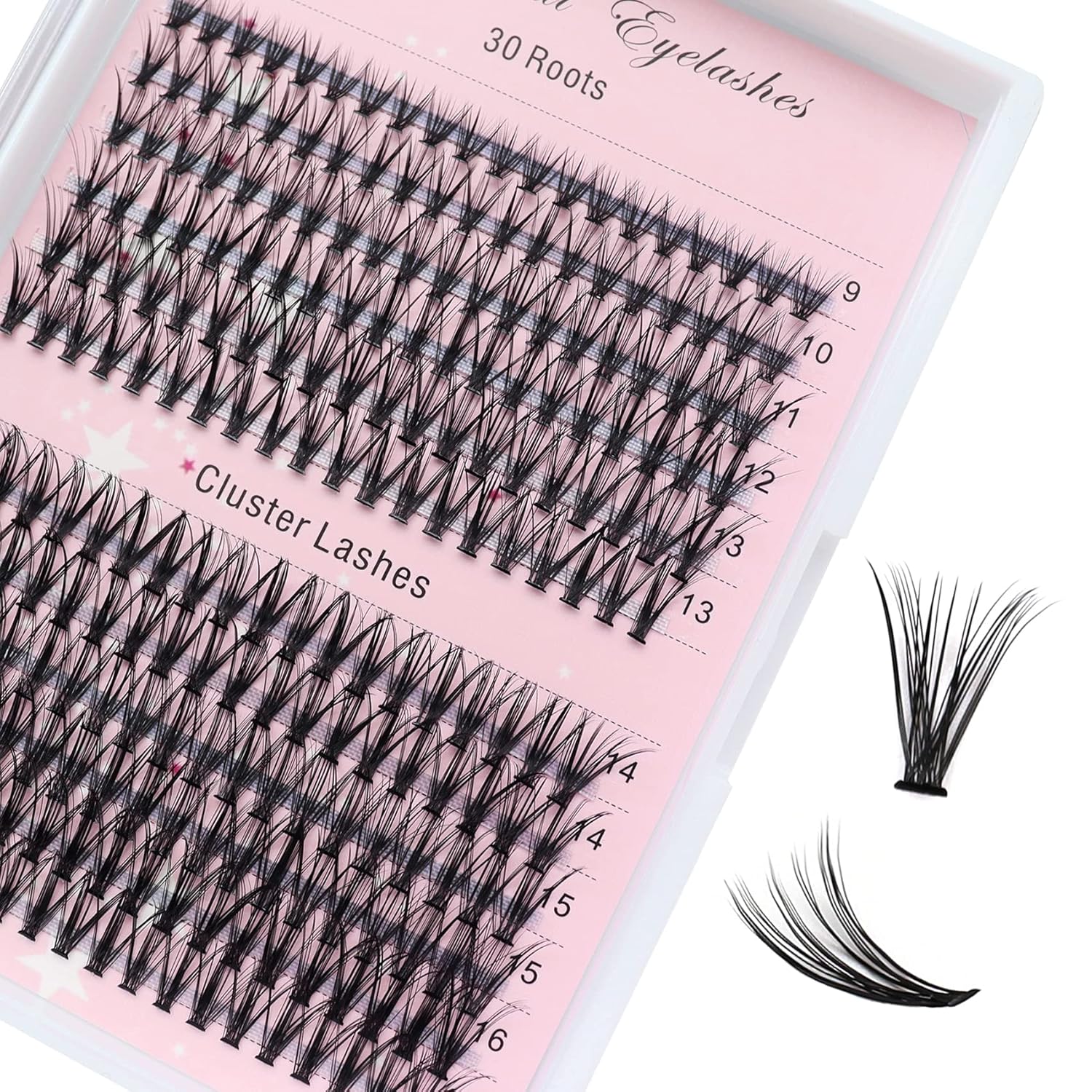 Amazon.com: Losha Lash Clusters 9-16mm Mixed Individual Lashes ...
