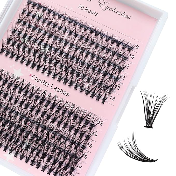 Amazon.com: Losha Lash Clusters 9-16mm Mixed Individual Lashes ...