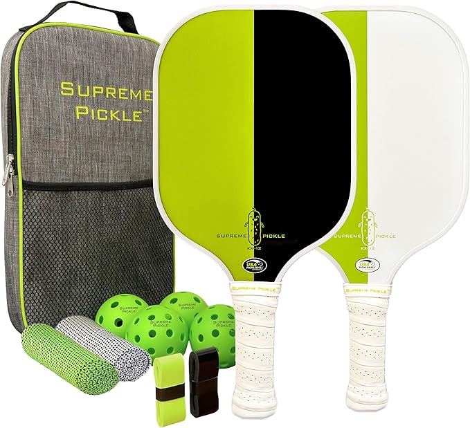 Amazon.com : Supreme Pickle USAPA Approved Pickleball Paddles ...
