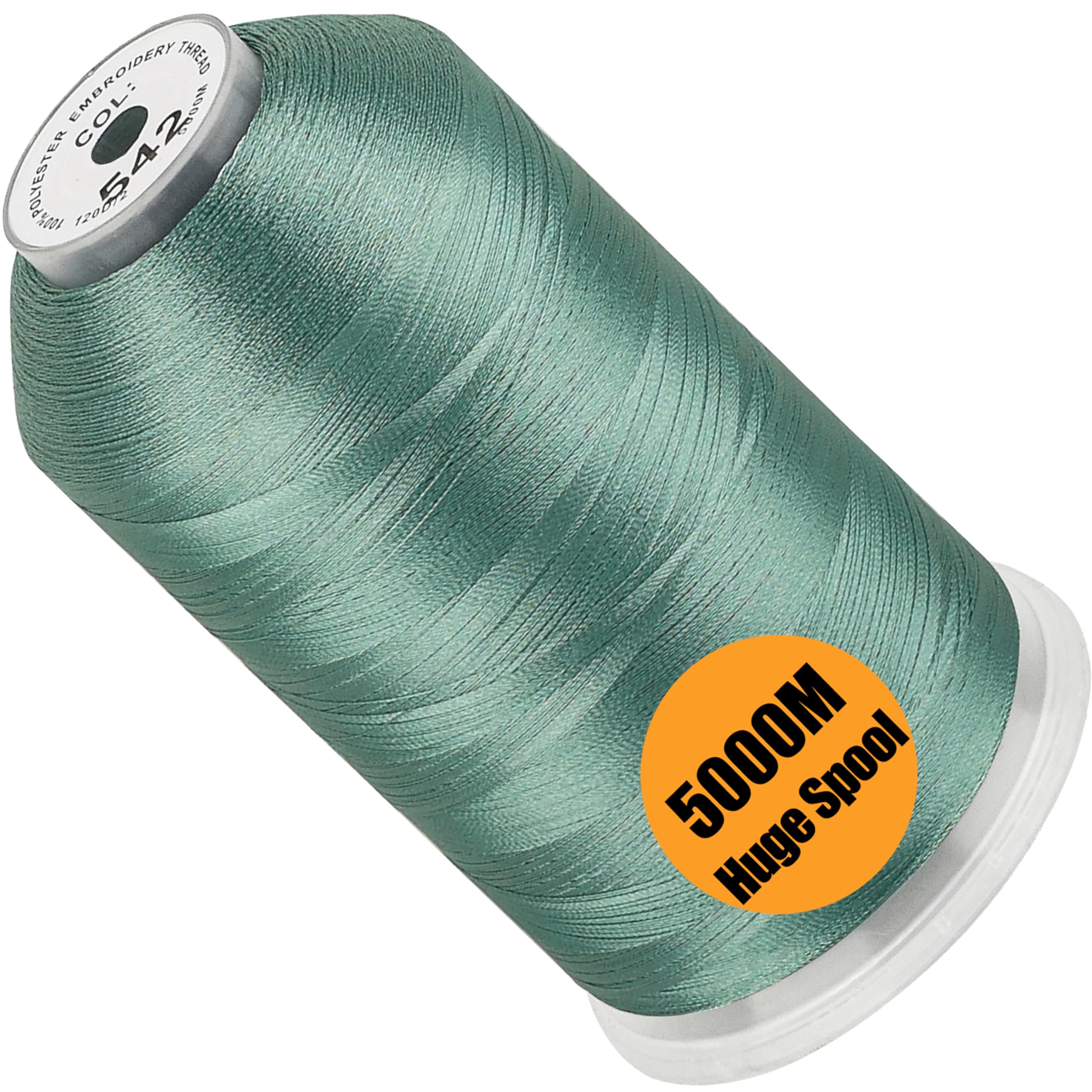 Amazon.com: New brothread - Single Huge Spool 5000M Each Polyester ...
