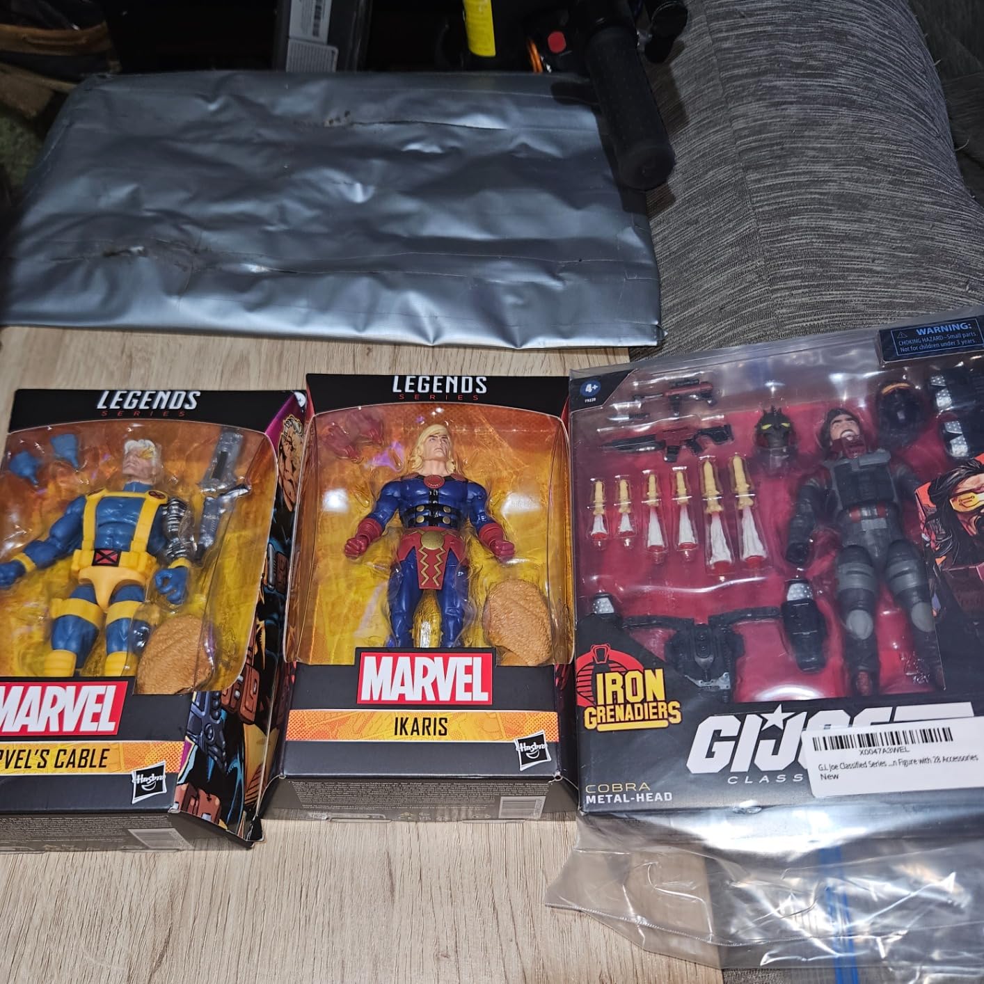 Amazon.com: G.I. Joe Classified Series #118, Iron Grenadier Metal-Head ...