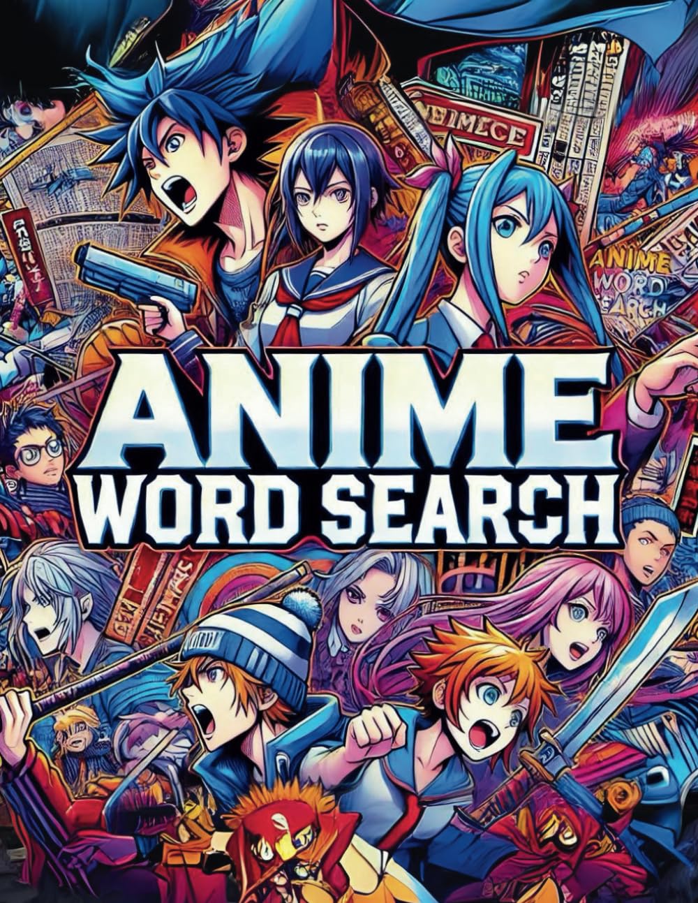 Anime Word Search: Explore Iconic Manga Series, Films, and Characters ...