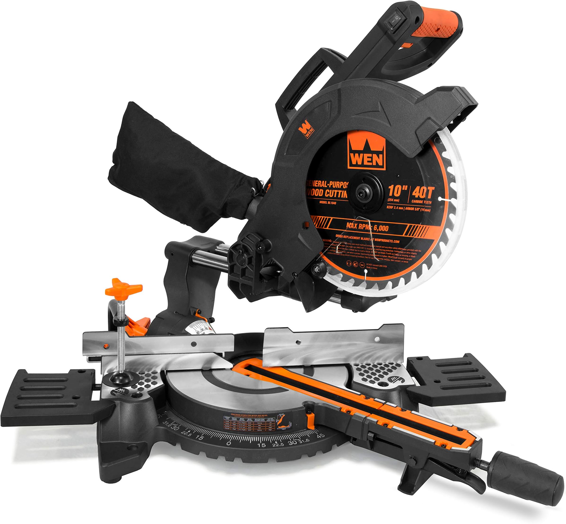 Ridgid R4210 15 Amp 10 Inch Corded Dual Bevel Sliding Miter Saw with 70 ...