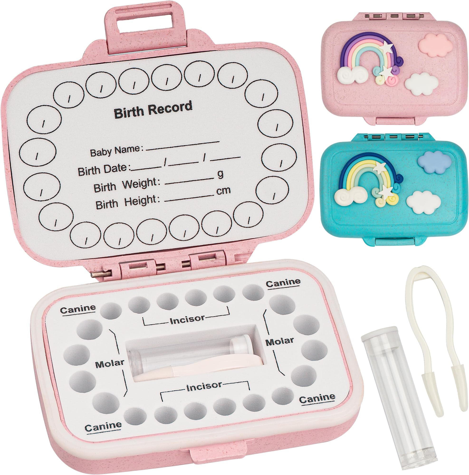 Amazon.com: Qunclay Tooth Fairy Kits Includes 3.9 x 5.9 Inch Cute Tooth ...