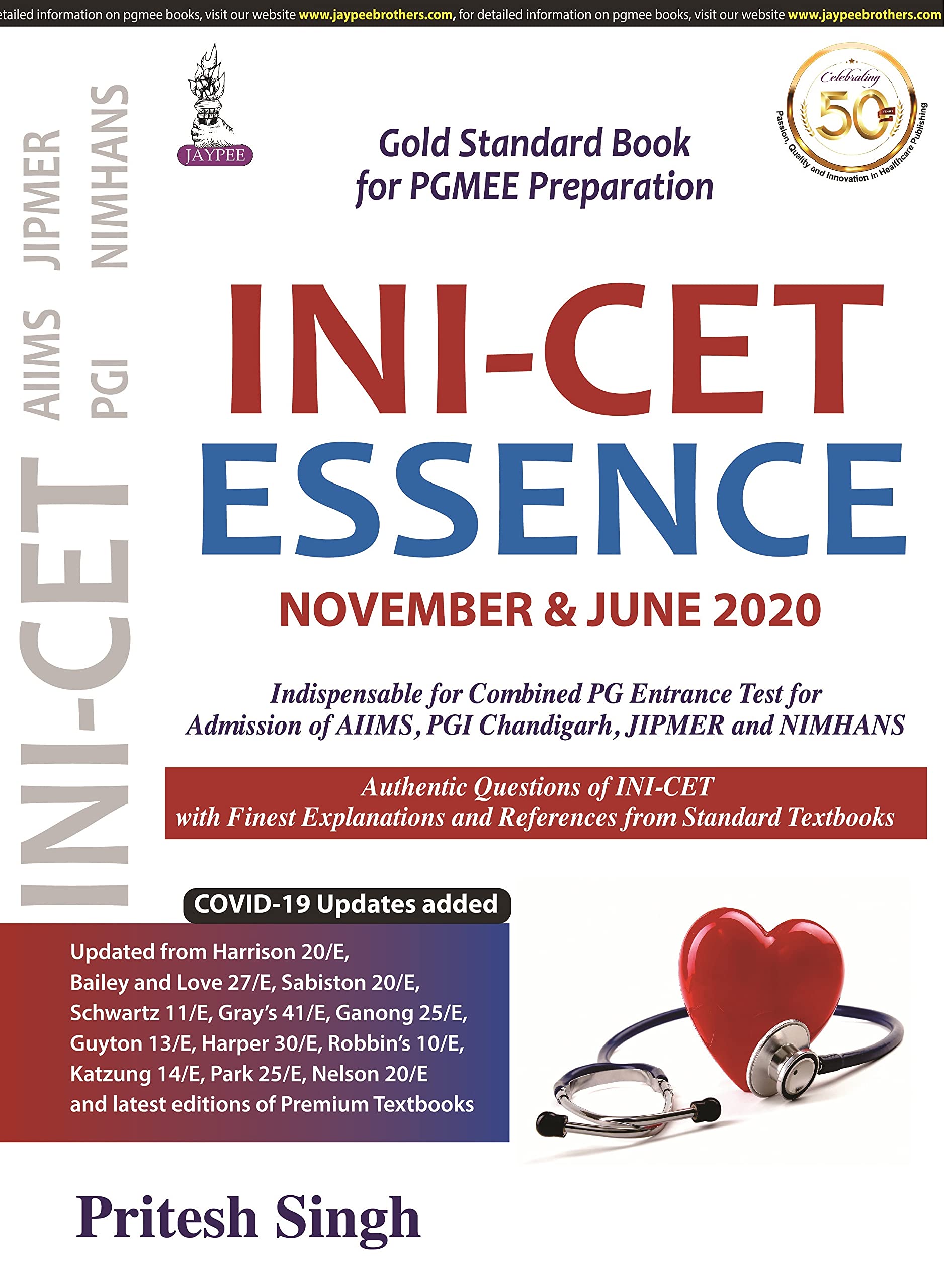 Buy INI-CET Essence (November & June 2020) Book Online at Low Prices in ...