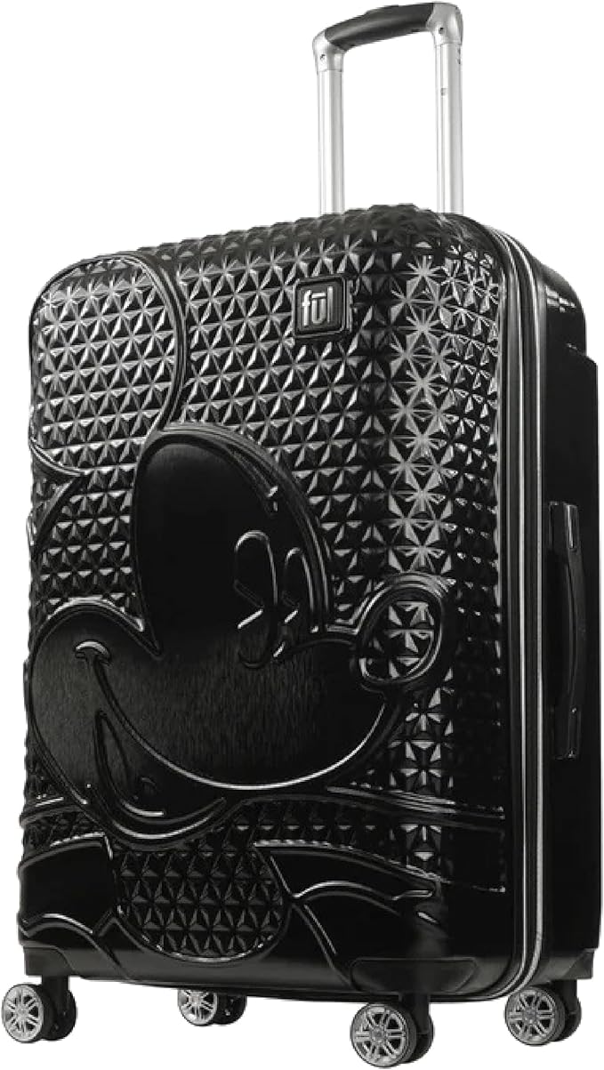 Amazon.com | FUL Mickey Mouse Disney Kids Suitcase | Hardside Large ...
