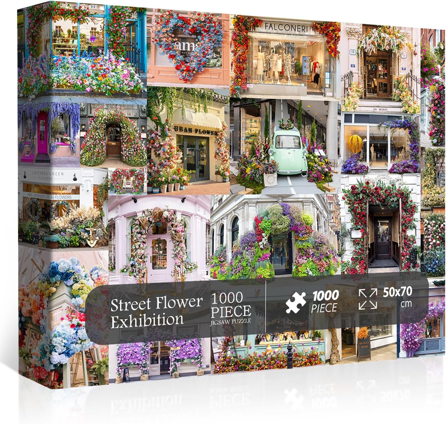 Amazon.com: Flower Puzzles for Adults 1000 Pieces and up, PICKFORU ...